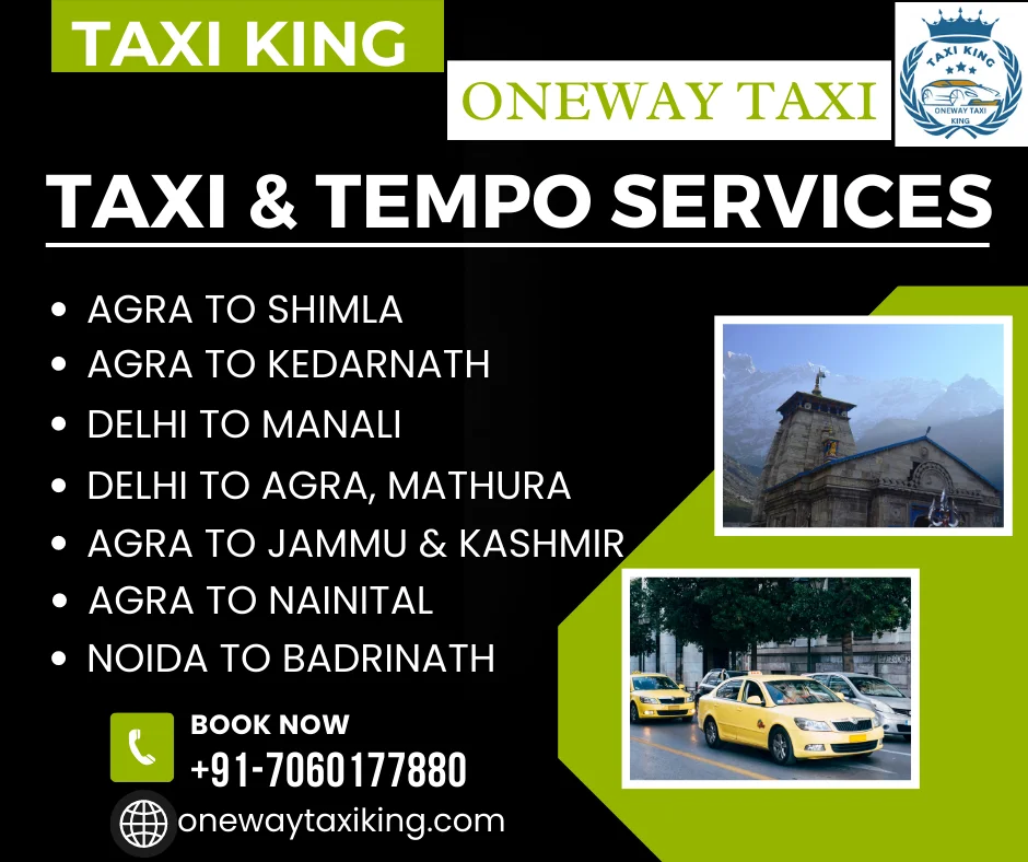 Agra Taxi Service | Local & Outstation Taxi Service In Agra